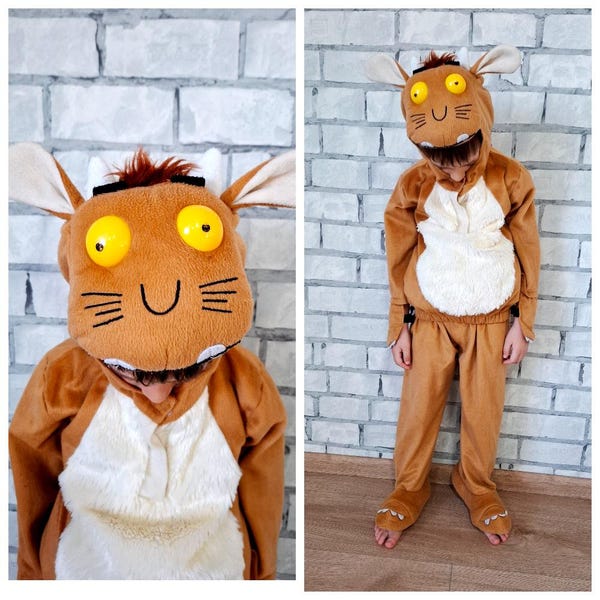 Gruffalo Mask - Etsy UK