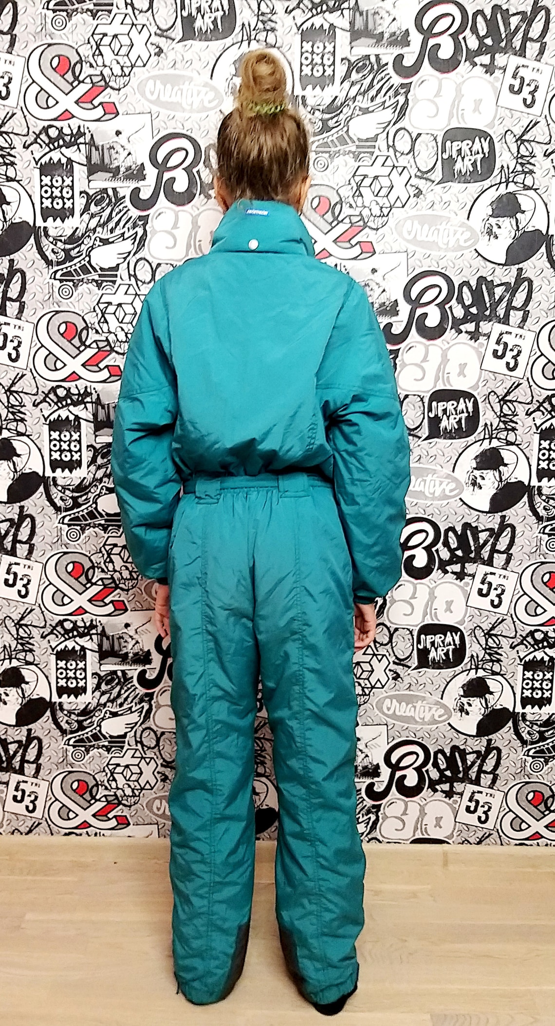 Girl Ski Suit 90 Ski Suit Mint Green Ski Suit Kids Ski Suit - Etsy