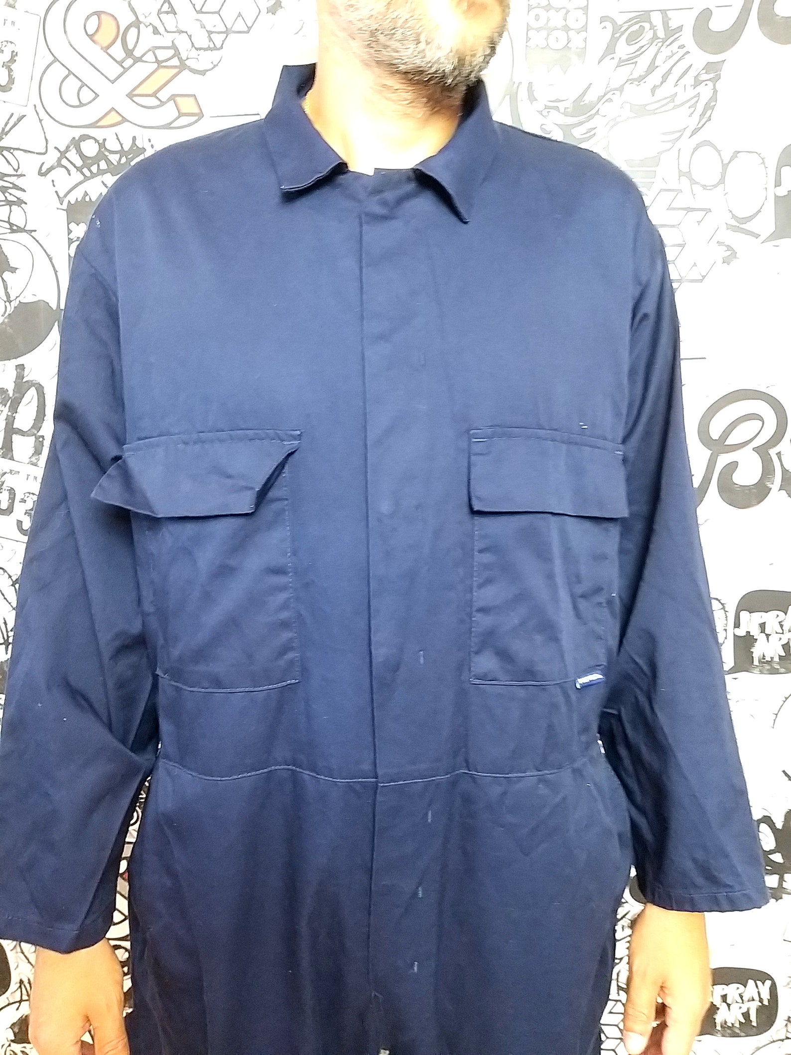 Blue Coveralls Vintage One Piece Blue Jumpsuit Mens Overalls - Etsy