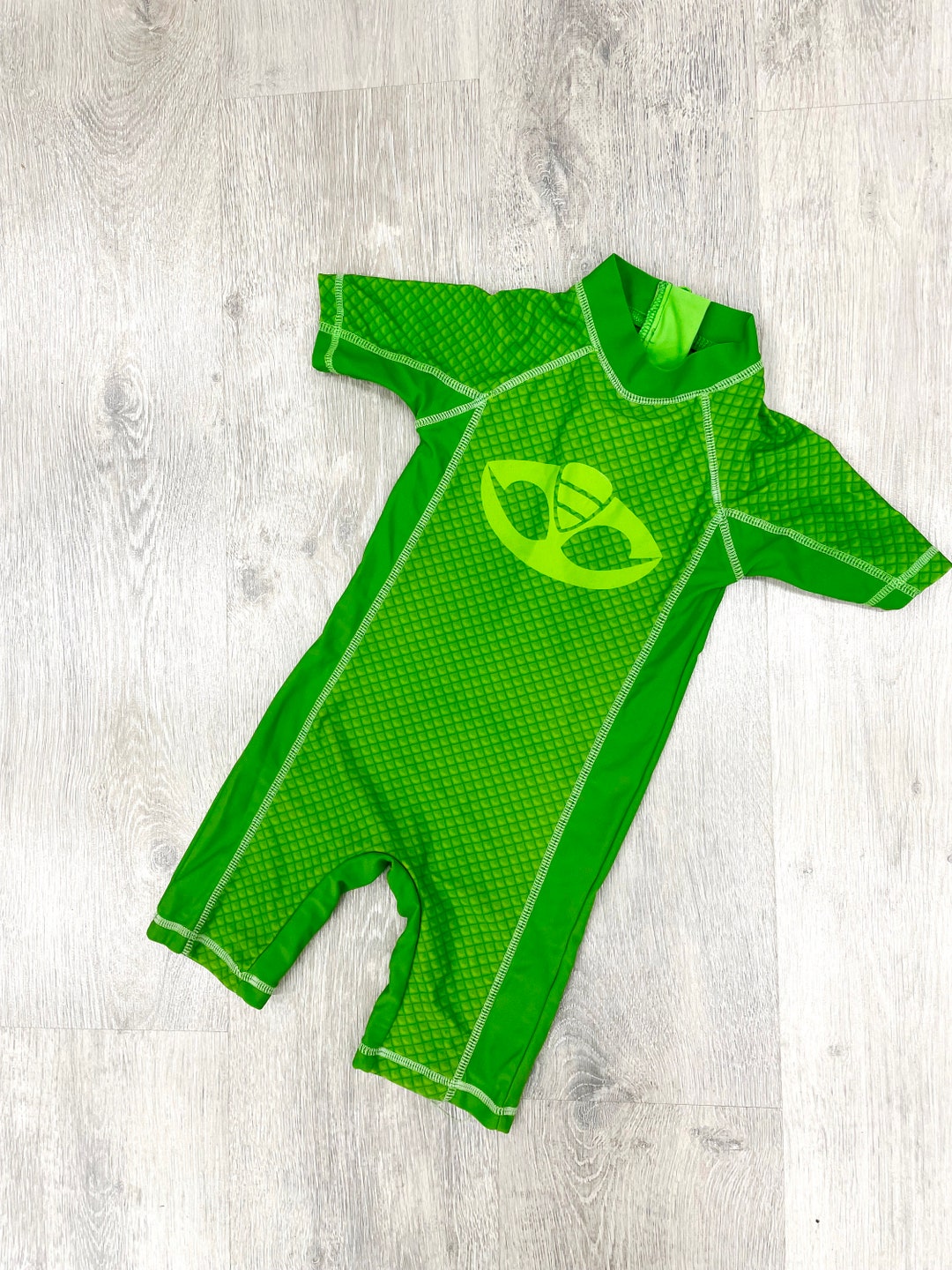 2T Baby Boy Kids Swimsuit Kids Swimwear Vintage PJ Mask Gekko Swimsuit ...