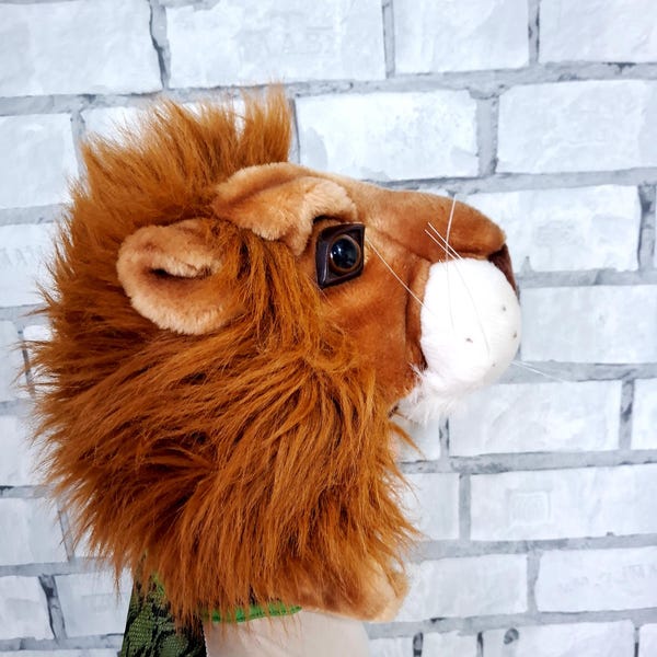 Lion Head Cap - Etsy