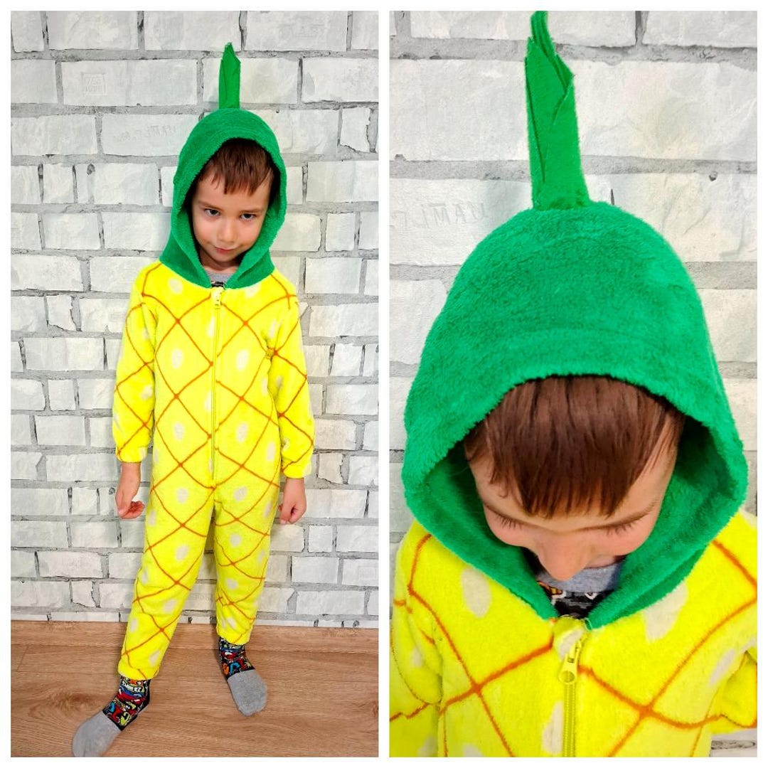3T Kids Pineapple Costume Kids Party Costume Fruit Costume Kids ...