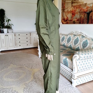 Unisex Jumpsuit Mens Overalls Military Clothing Mens Coveralls M One ...