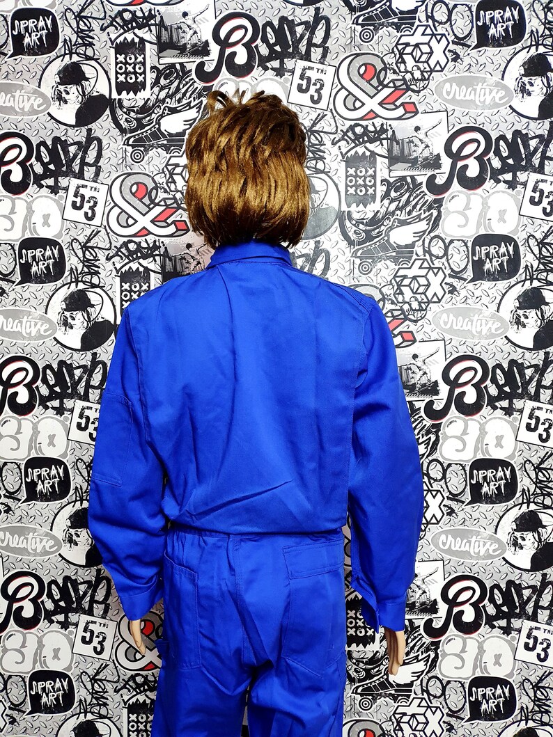 UNISEX One Piece Blue Coveralls Vintage Blue Jumpsuit Mens - Etsy