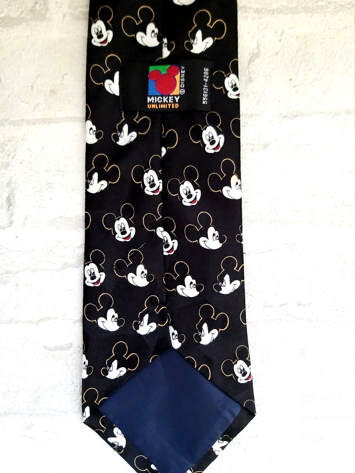 Mickey Mouse print tie collectible tie novelty tie holiday tie | Etsy
