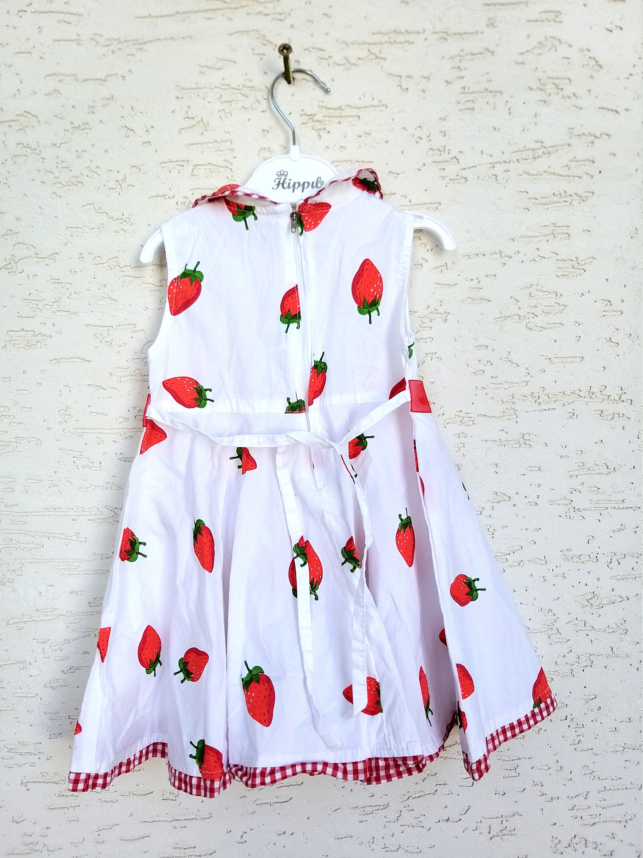 2T Strawberry Print Dress Baby Dress Girl Dress Kids Dress - Etsy UK