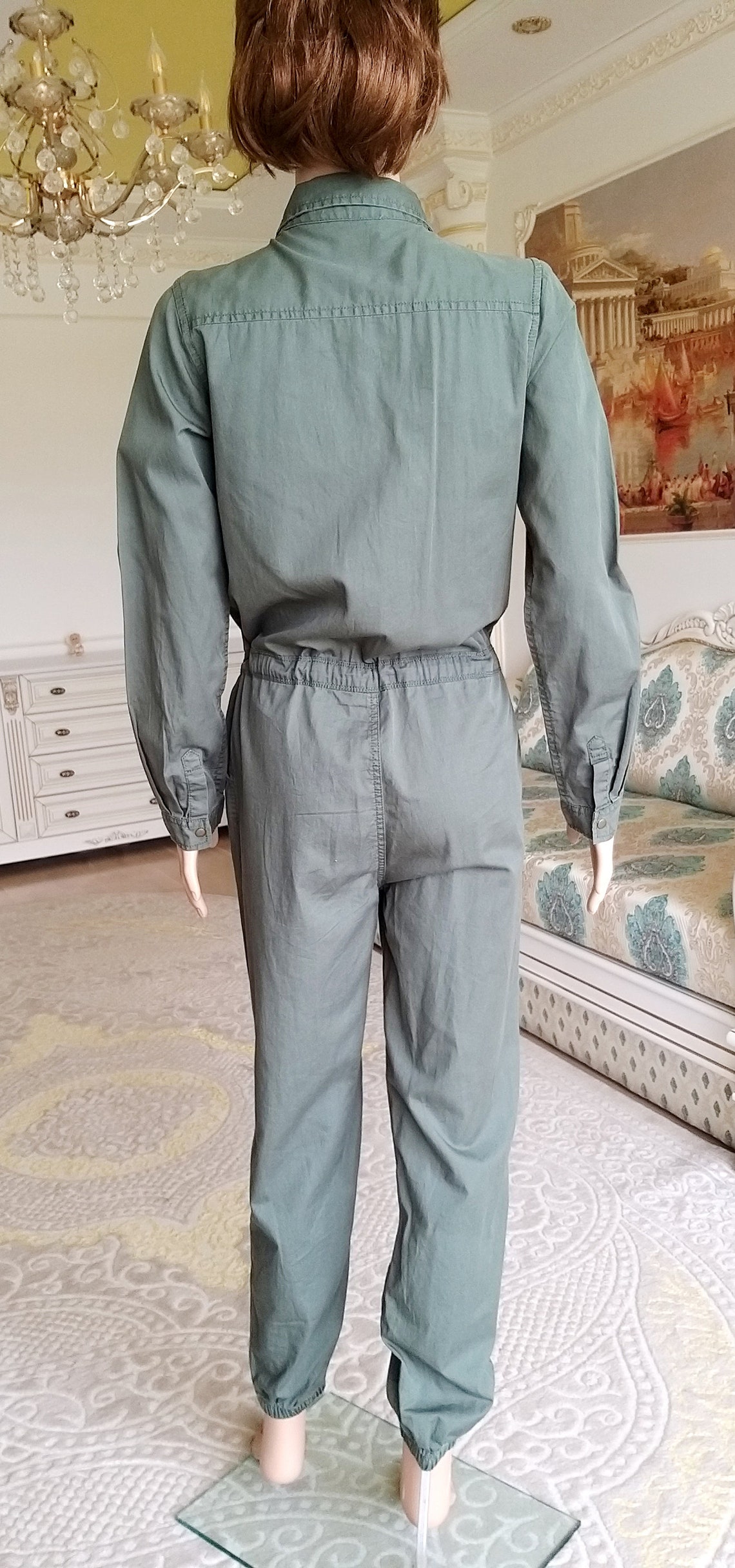 Military Coveralls m womens Jumpsuit womens Overalls Military | Etsy