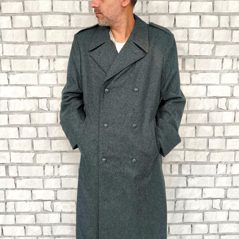 Wool Greatcoats Men - Etsy
