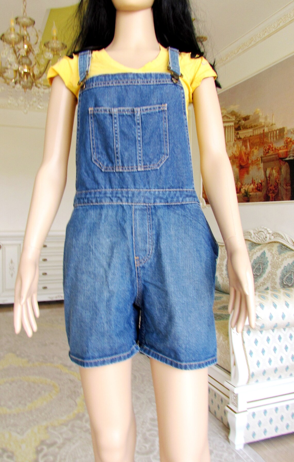Denim Overall women overall short Denim jumpsuit jean overalls | Etsy