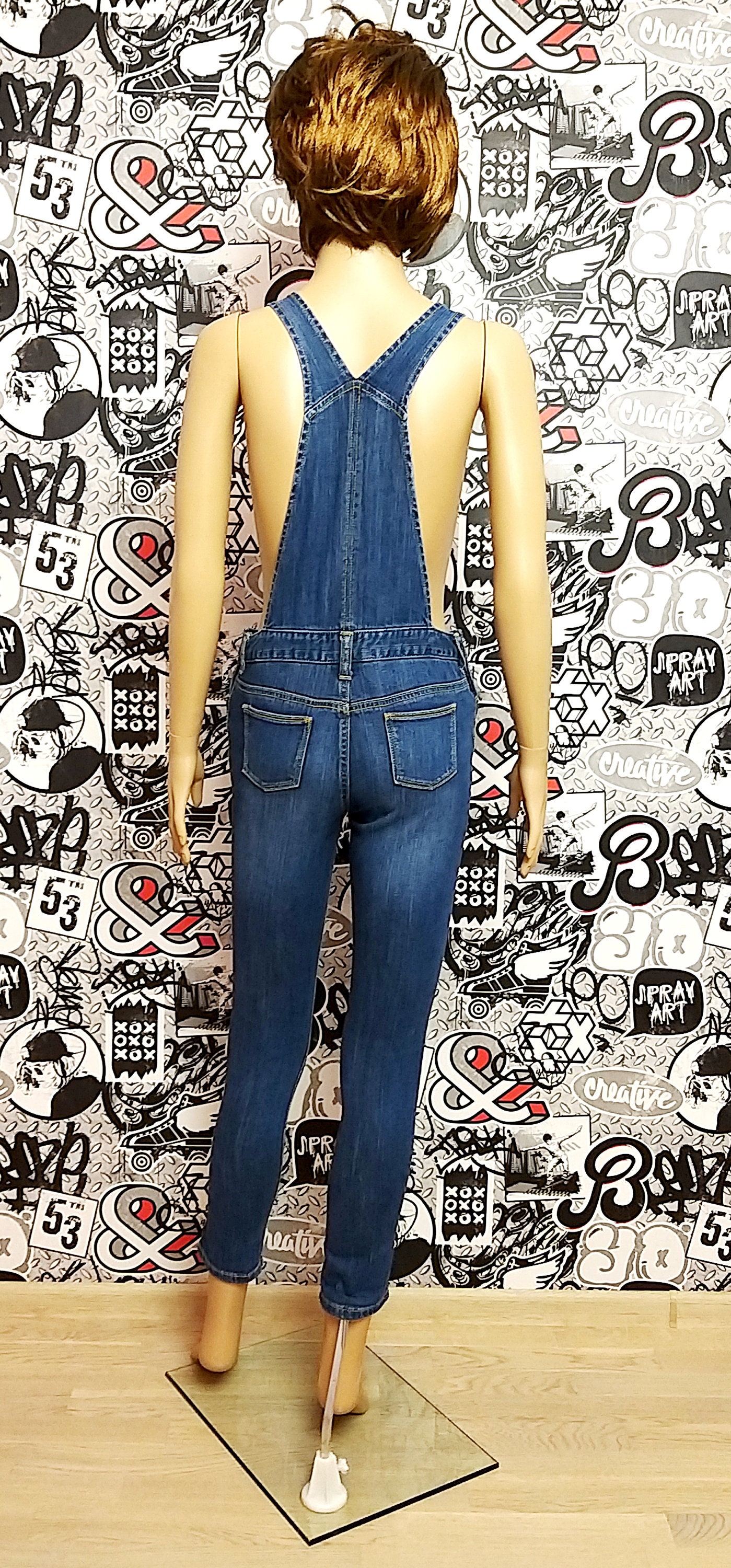 Denim Overall Denim jumpsuit jean jumpsuit vintage overall | Etsy