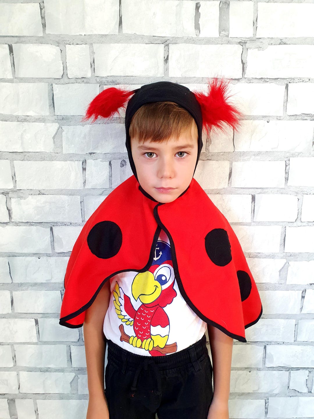 2T-3T Kids Cosplay Kids Ladybug Ladybird Costume Kids Halloween Costume ...