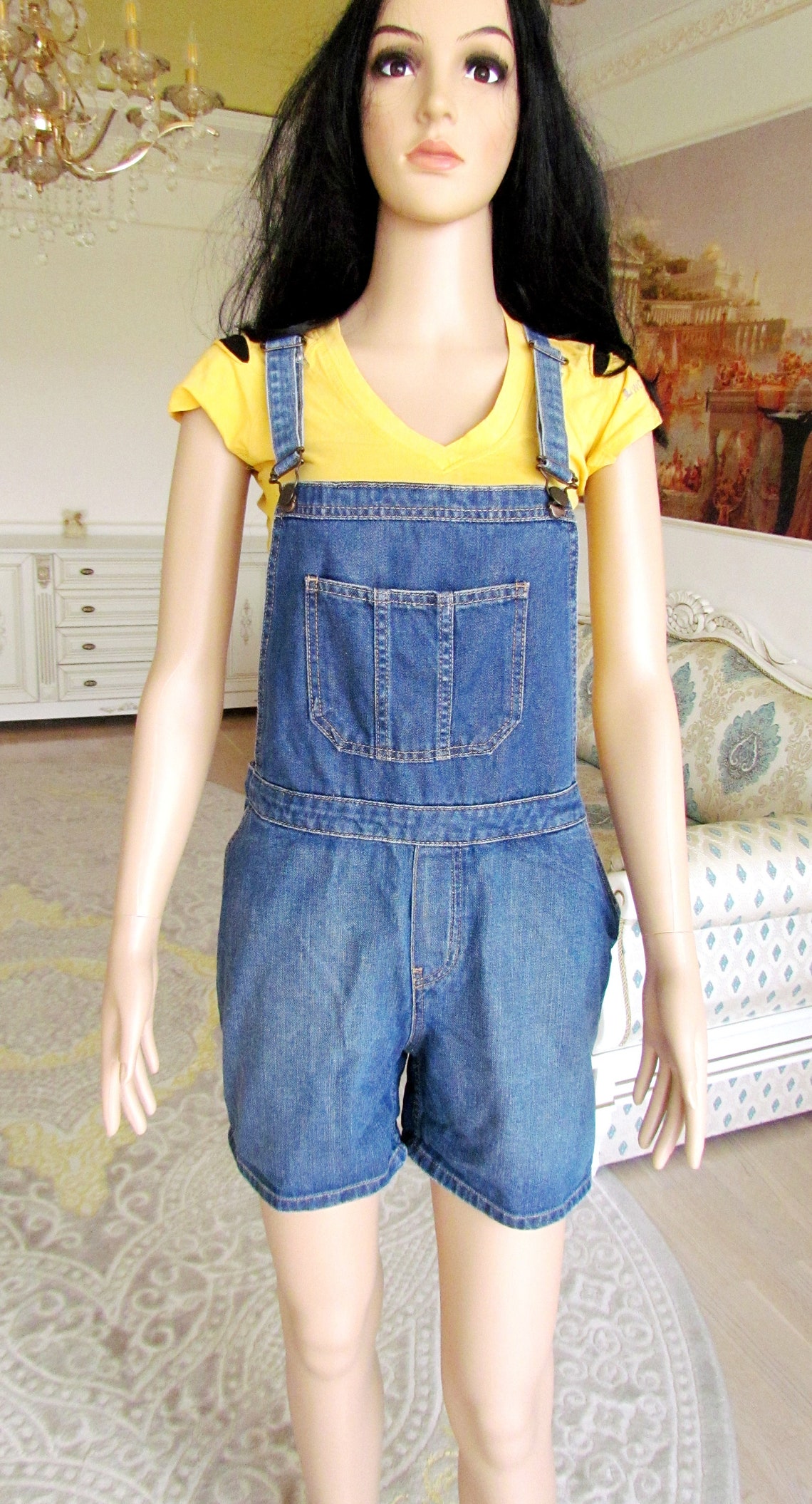 Denim Overall women overall short Denim jumpsuit jean overalls | Etsy
