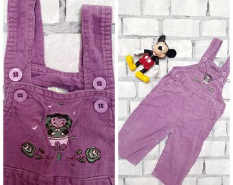 Purple Toddler Overalls - Etsy