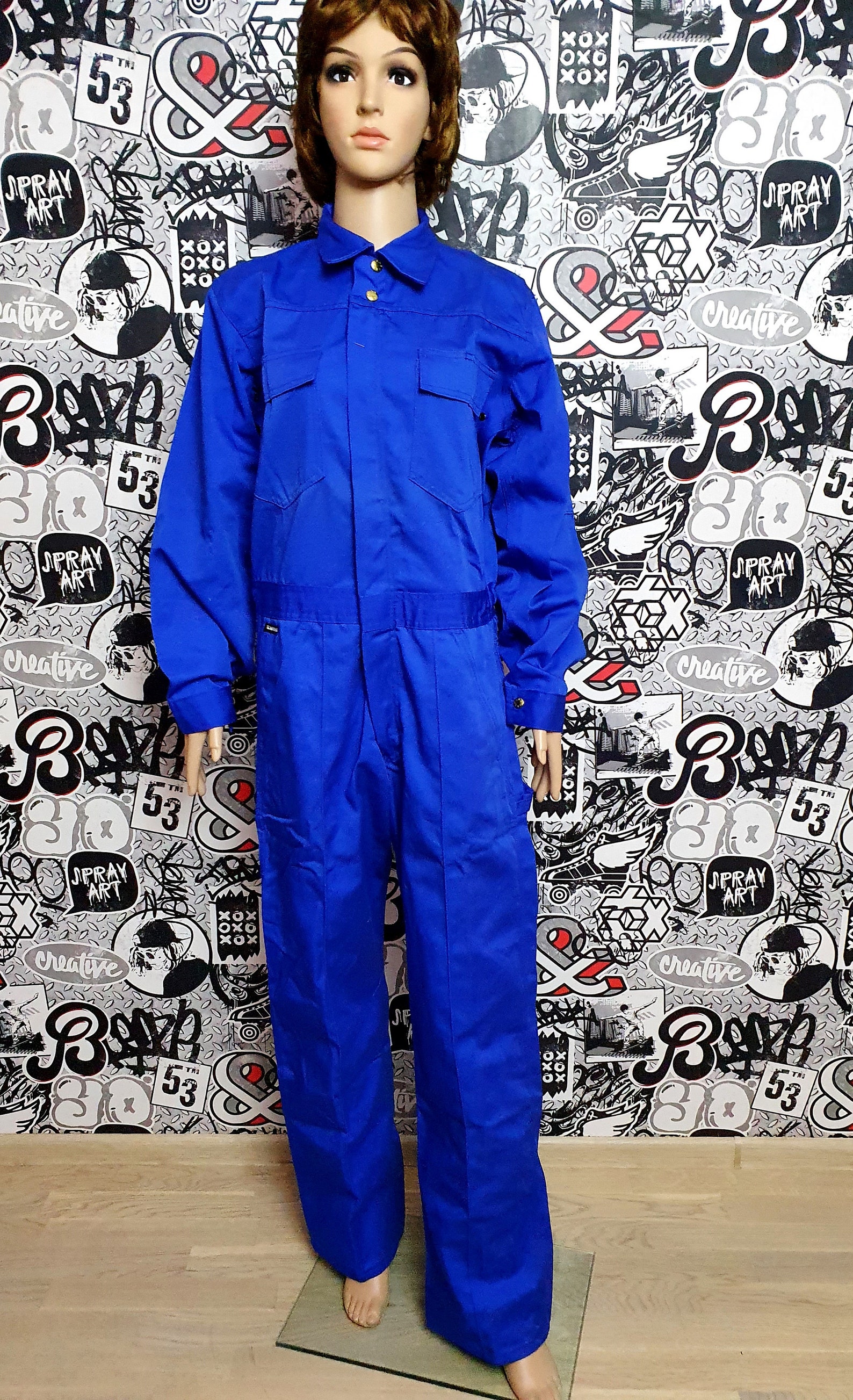 UNISEX One Piece Blue Coveralls Vintage Blue Jumpsuit Mens - Etsy