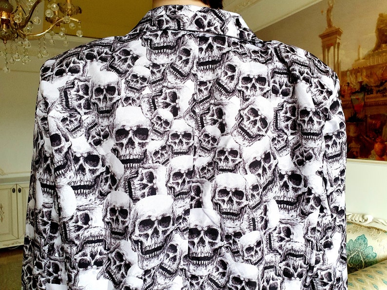 Womens Blazer M Goth Jacket Gothic Goth Blazer Halloween Blazer ...