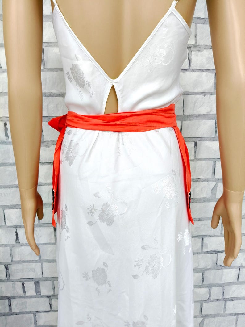 Red Dirndl Apron Half Apron Cotton Apron Oktoberfest Clothing French ...
