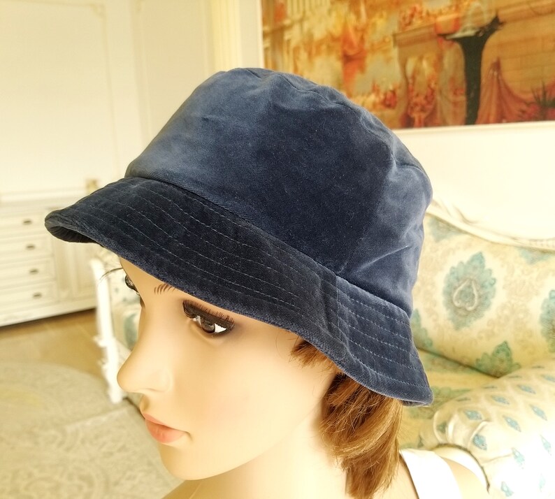 Purple Bucket Hat Women Accessories Purple Velvet Hat Women - Etsy