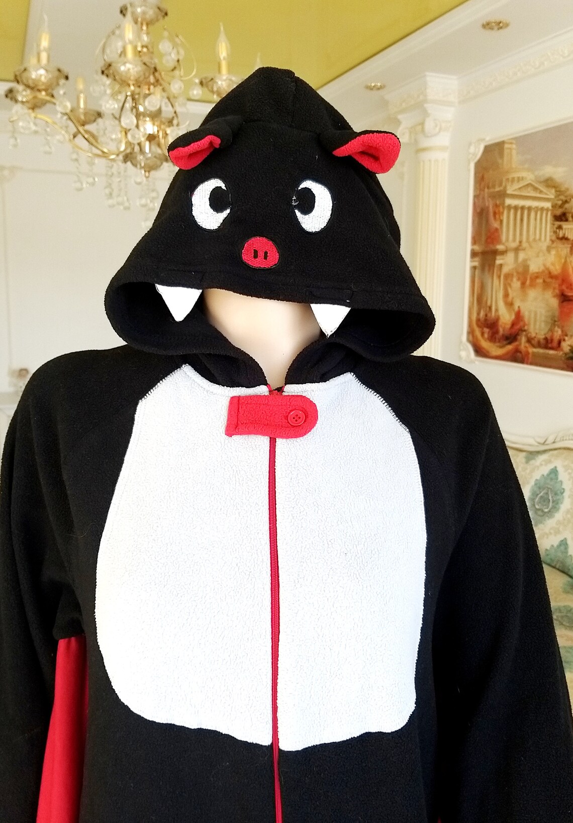 Bat Kigurumi ADULT Cosplay bat costume halloween costume bat | Etsy