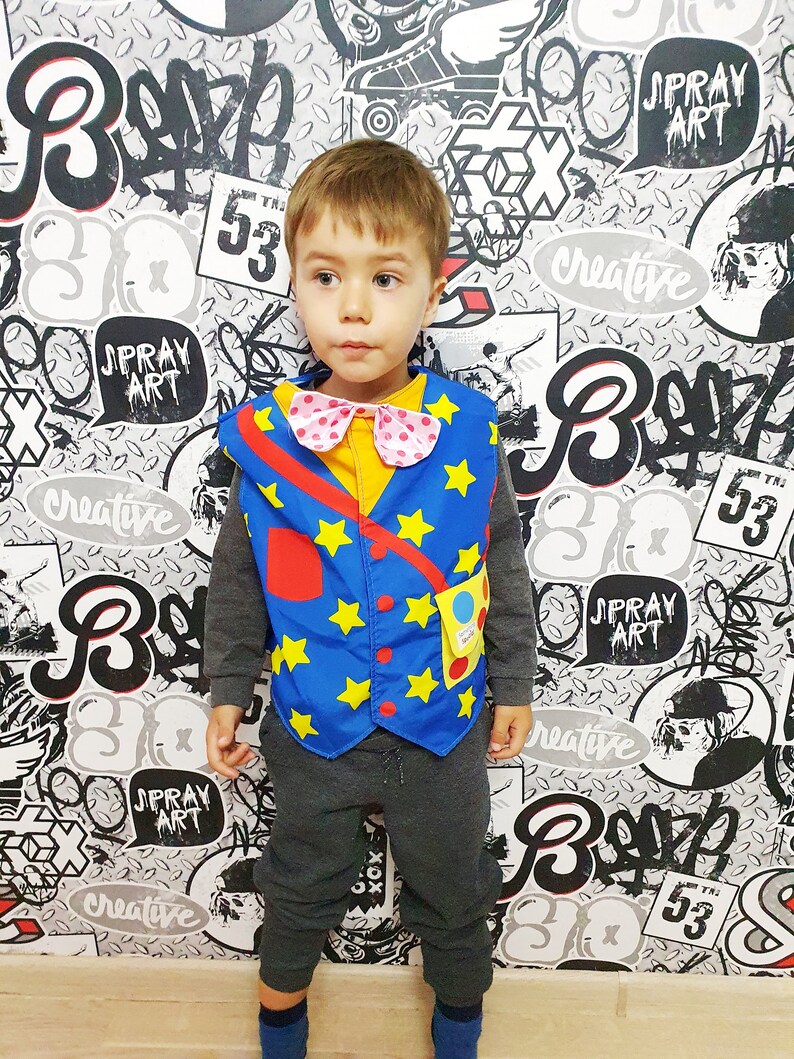 3T Baby Kids Clown Costume Child Boys Girl Carnival Costume Halloween ...