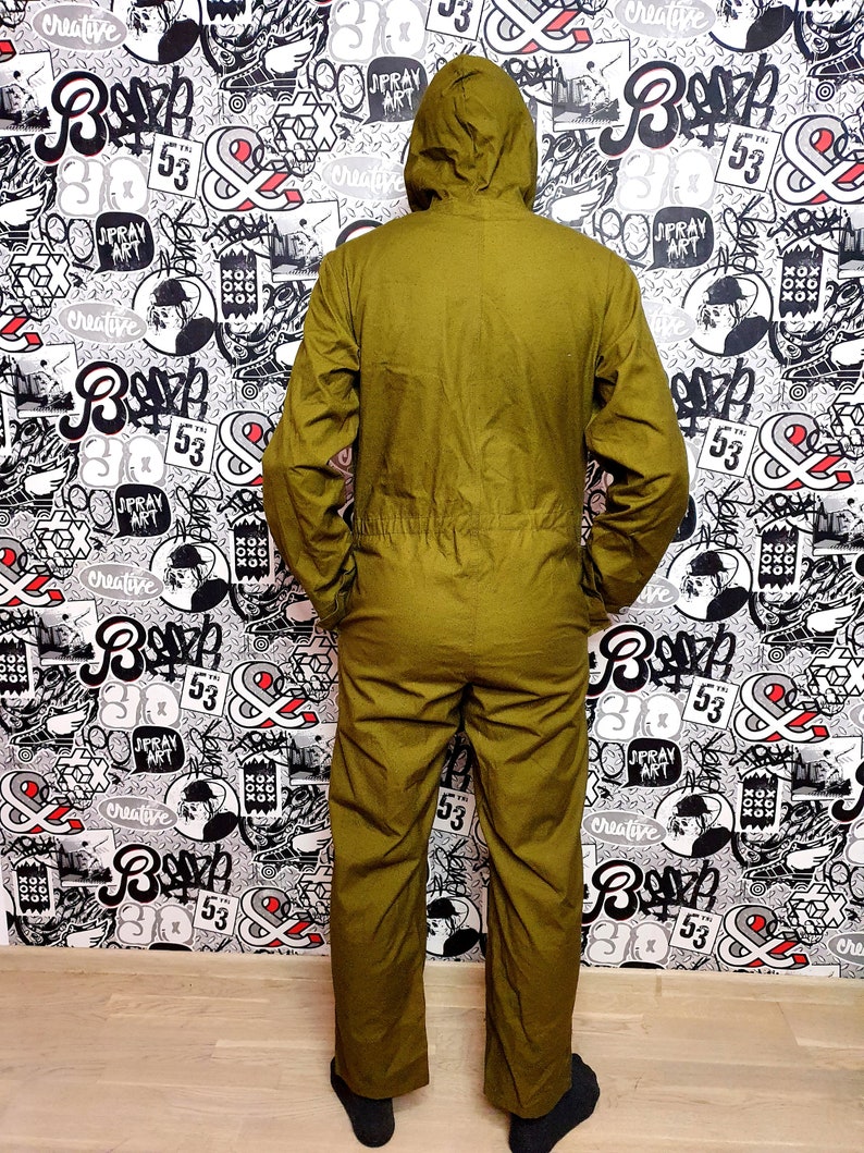 Military Clothing Mens Coveralls L One Piece Khaki Coveralls - Etsy