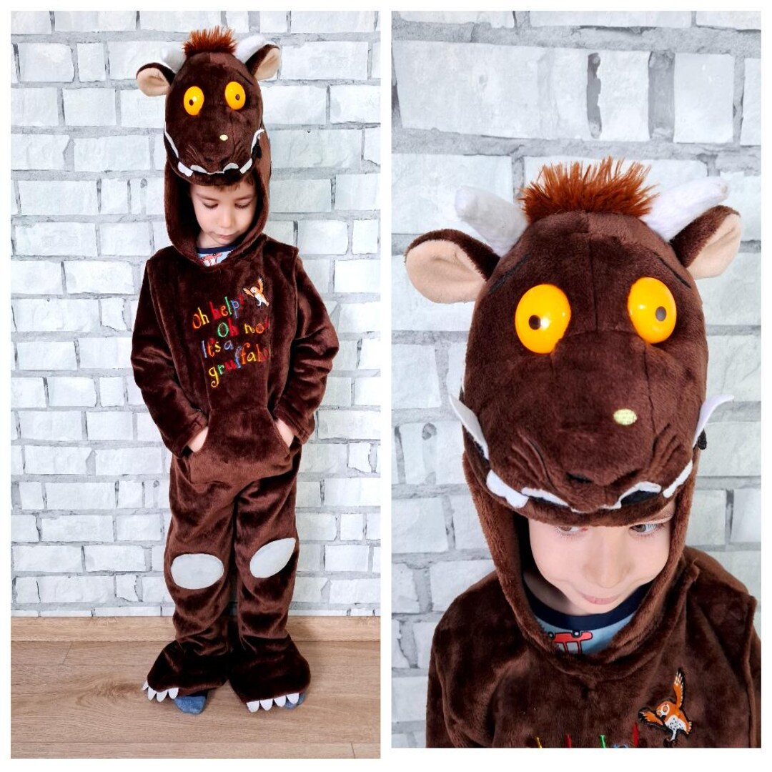 5T Kids Cosplay Kids Monster Costume Kids Halloween Costume Gruffalo ...