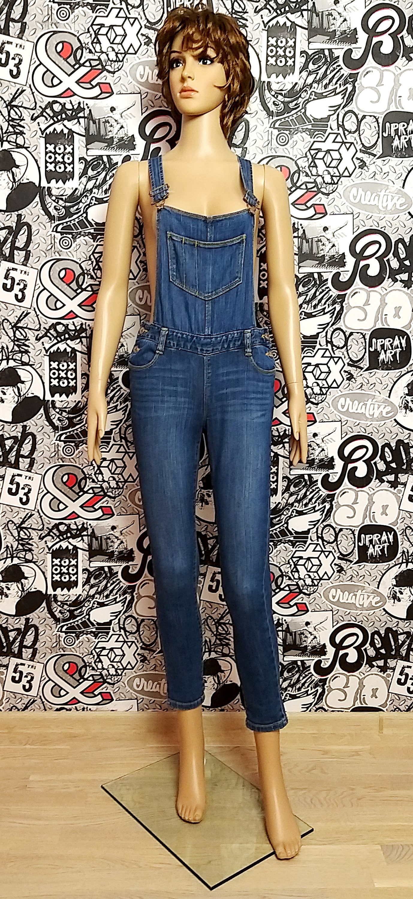 Denim Overall Denim jumpsuit jean jumpsuit vintage overall | Etsy