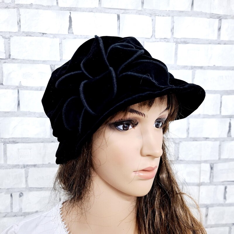 Velvet Top Hat - Etsy