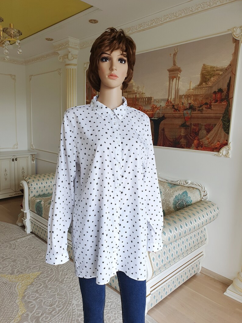 Star Shirt Galaxy Shirt Galaxy Blouse Minimalist Blouse Star - Etsy