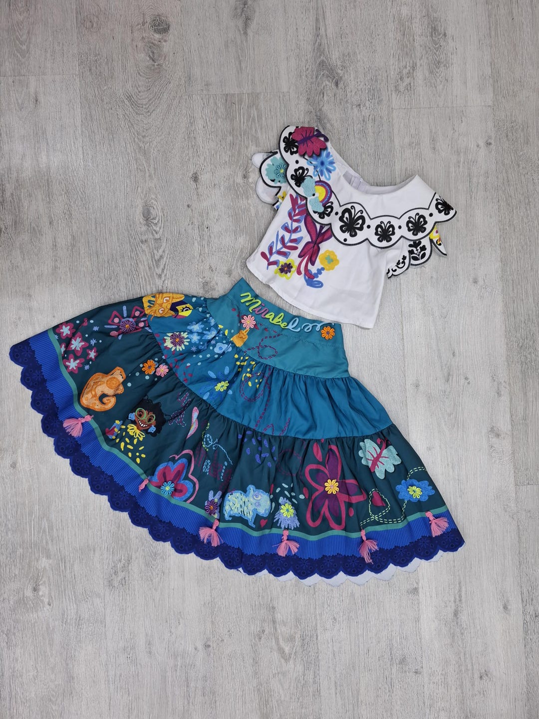 8-10 Years Kids Mirabel Costume Girl Carnival Costume Halloween Costume ...