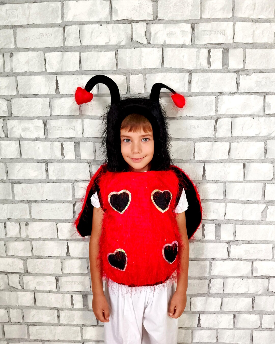 2T-3T Kids Cosplay Kids Ladybug Ladybird Costume Kids Halloween Costume ...