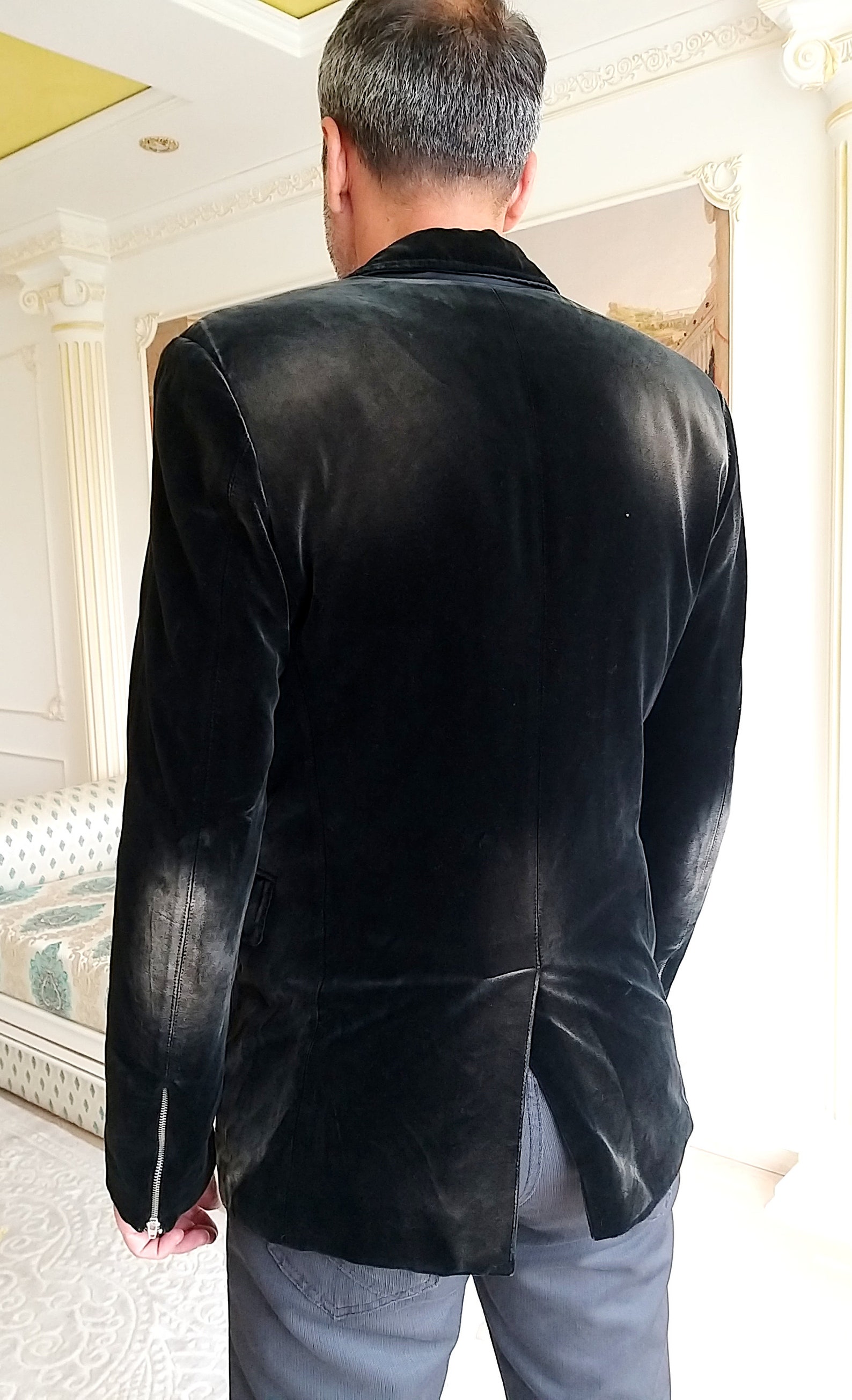 Mens Velvet Jackets Mens Jackets Mens Blazer Tie Dye Velvet | Etsy