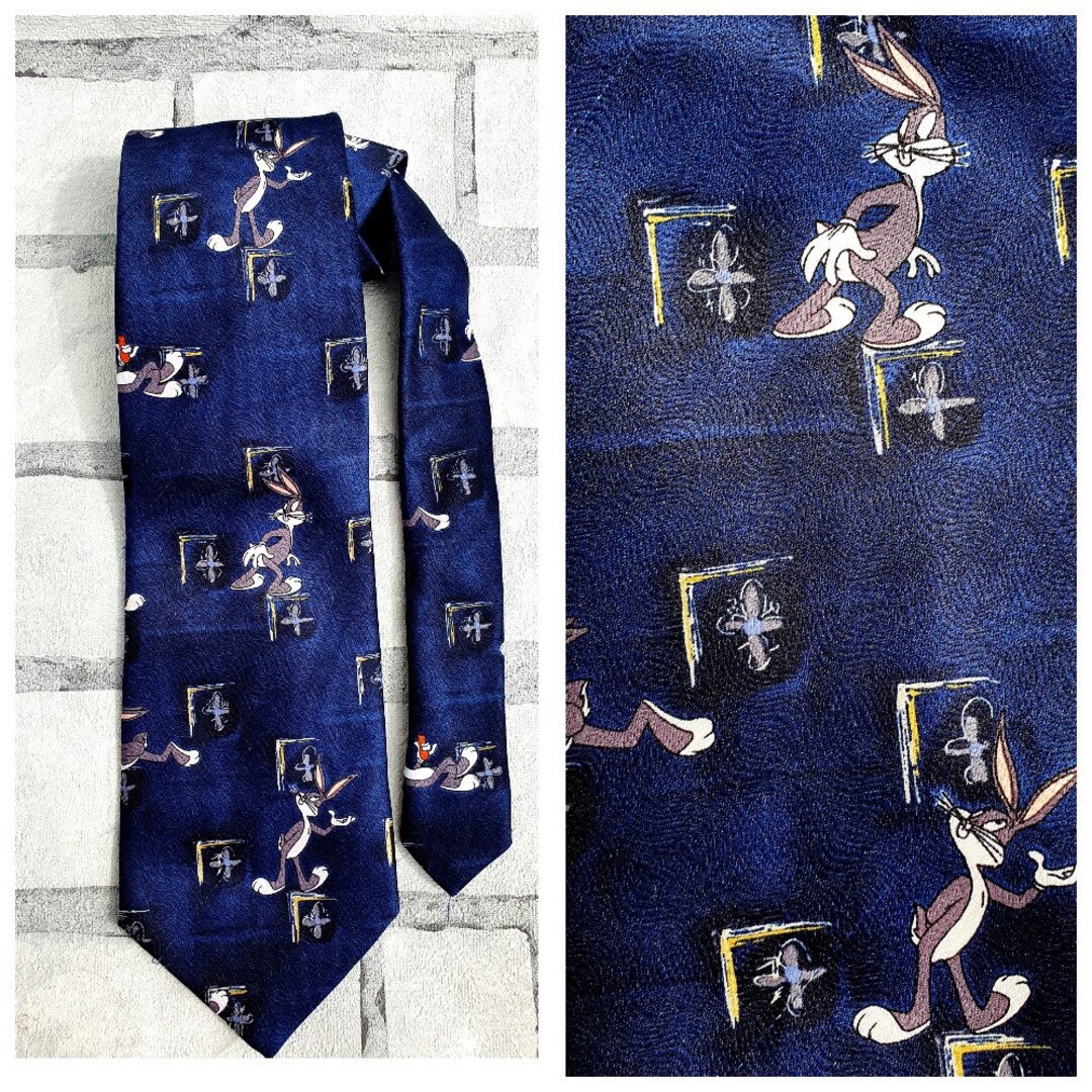 Mens Tie Bugs Bunny Tie Collectible Tie Novelty Tie Unlimited - Etsy