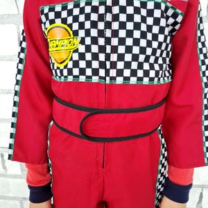 2T Kids Racing Coverall Formula 1 Racing Costume Halloween Costume ...