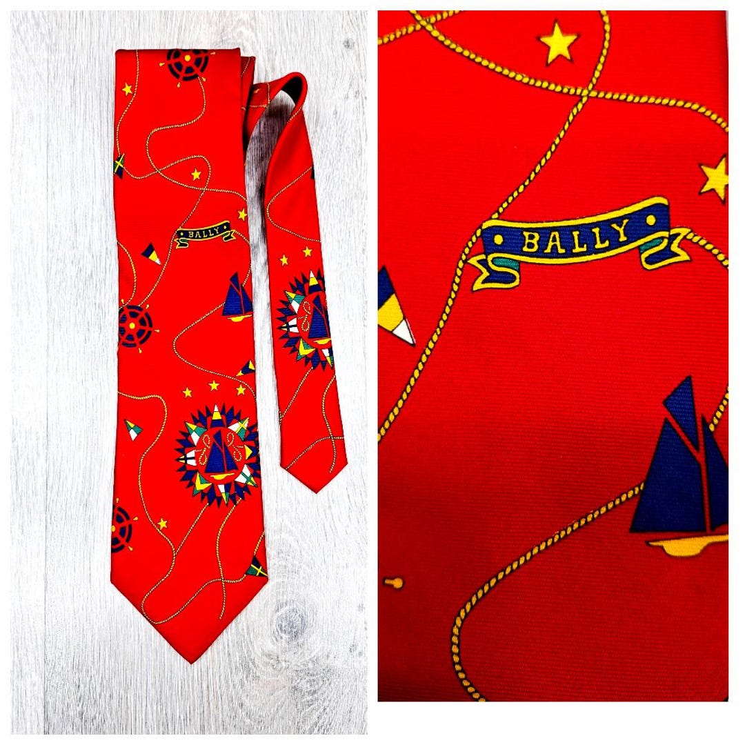 Sailor Gift Sailor Tie Sailor Necktie Sailboat Print Necktie Sailboat ...