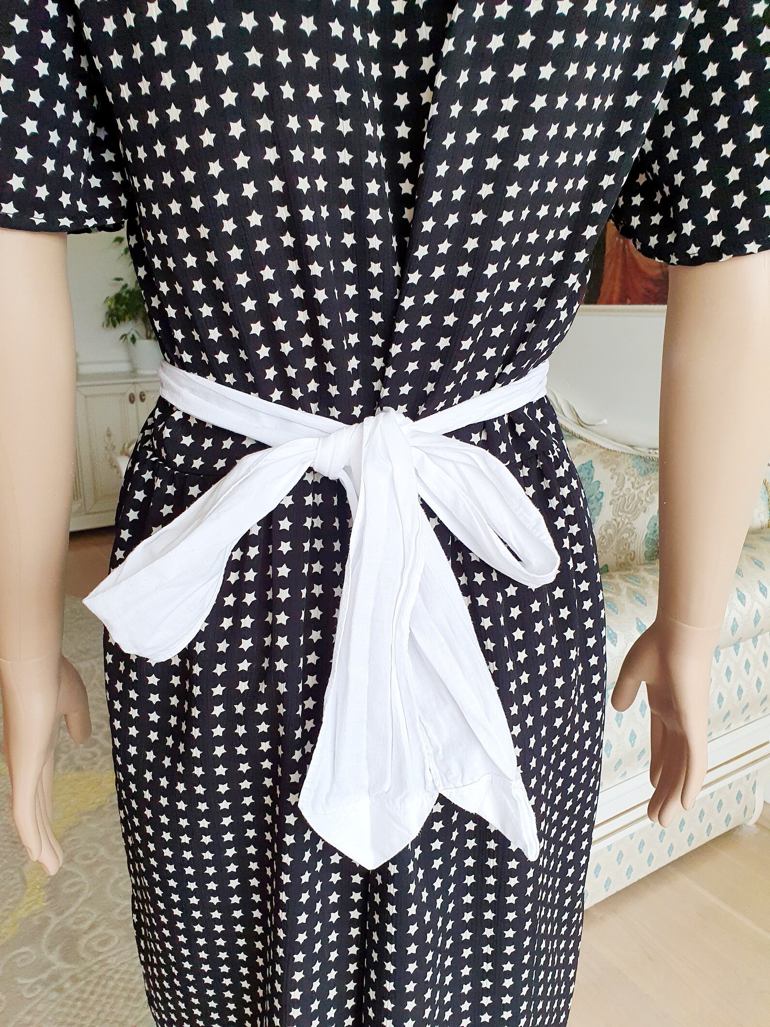 Cotton Apron White Apron Half Apron French Farmhouse White | Etsy