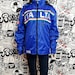 Waterproof Italy Retro Ski Jacket Blue Warm Jacket Winter - Etsy