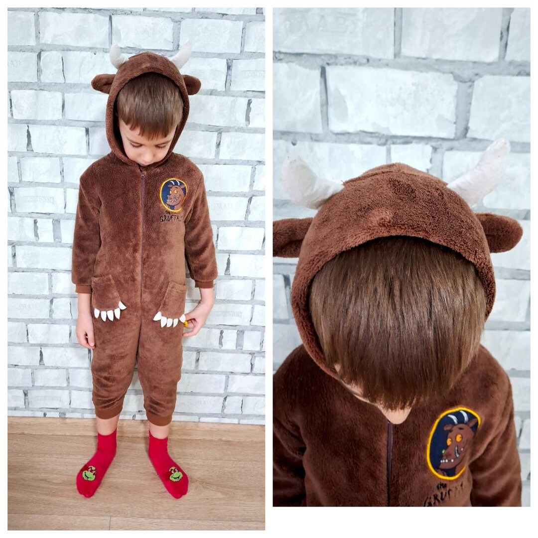 2T Kids Cosplay Kids Monster Costume Kids Halloween Costume Gruffalo ...