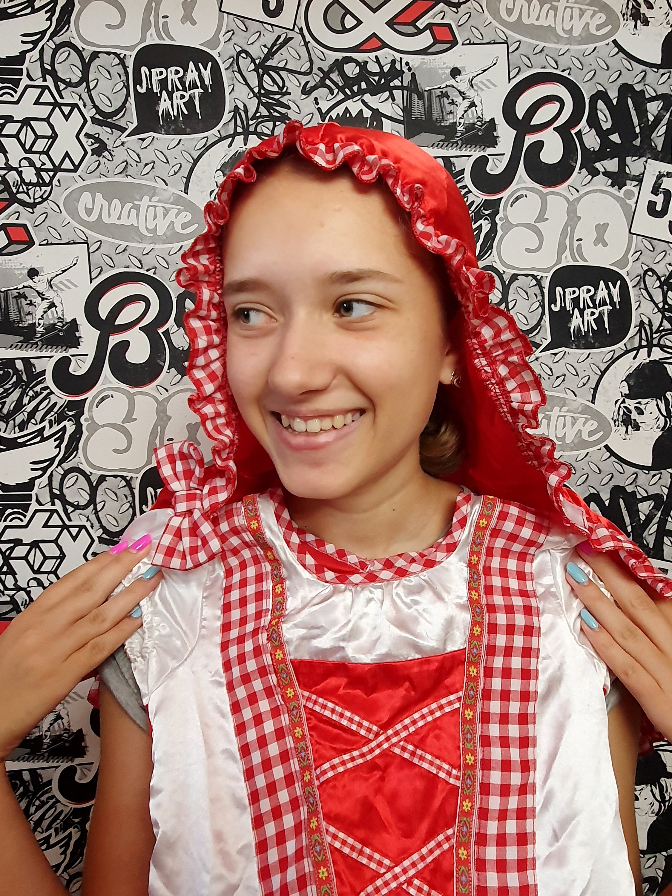 7-8 Years Red Riding Hood Dress Girl Dress Kids Princess - Etsy