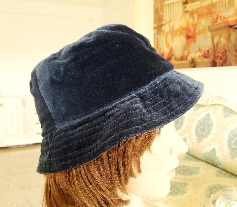 Purple Bucket Hat Women Accessories Purple Velvet Hat Women - Etsy