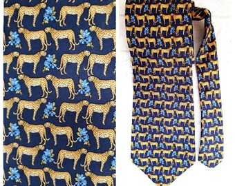 Leopard Print Tie | Etsy