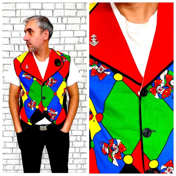 Clown Costume - Etsy