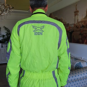 UNISEX Neon Jumpsuit Neon Coveralls Motorcycle Workwear Uniform L One ...