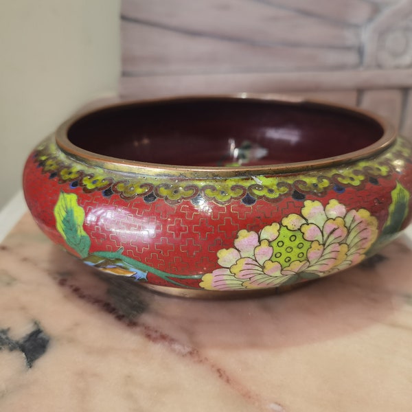 Cloisonne Bowl - Etsy