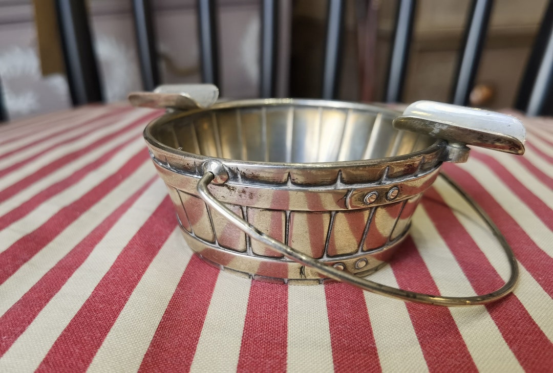 Antique Solid Portuguese Silver Ashtray / Topázio Manufactor - Etsy