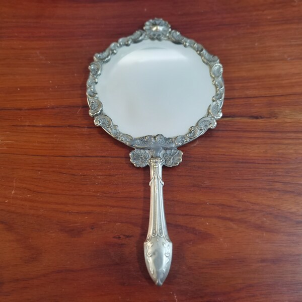 Antique Hand Mirror - Etsy