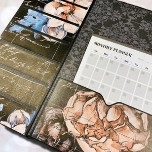 Desk Folio SVG Files and PDF Printable Templates Video Tutorials, PDF ...