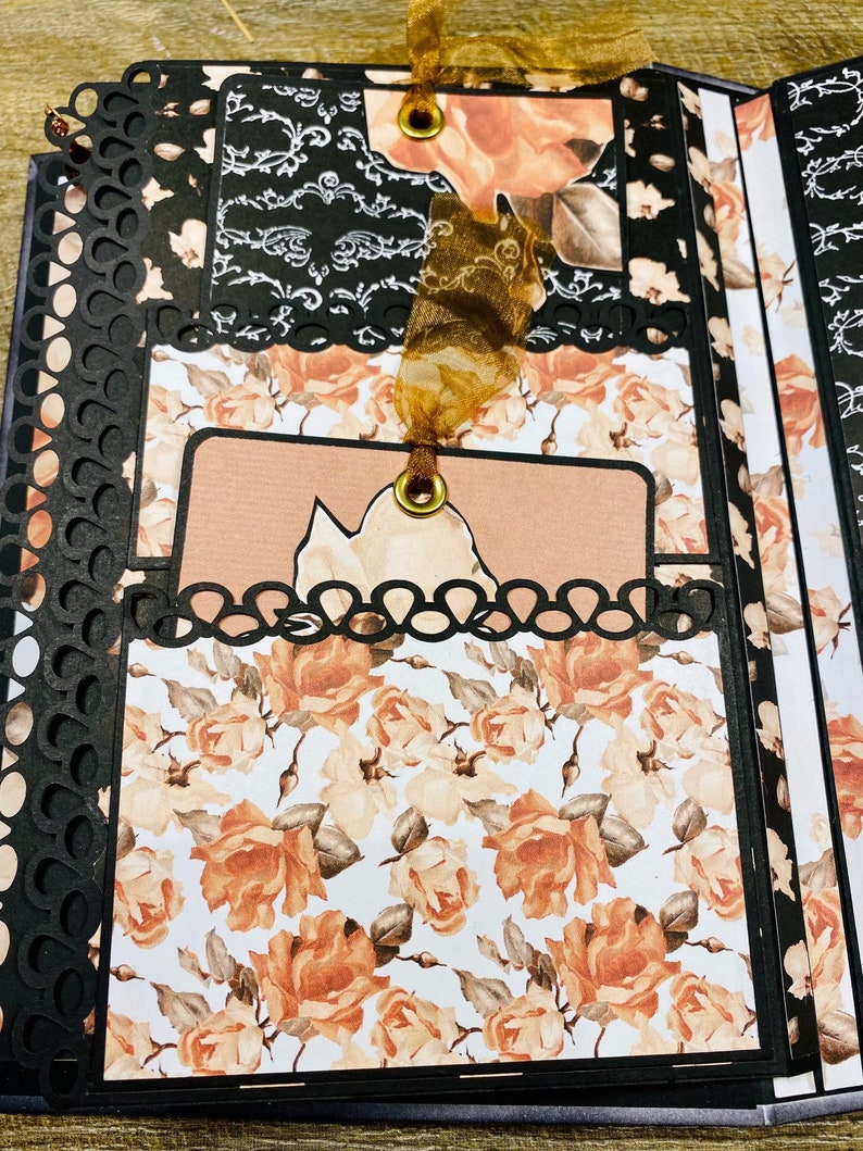 SVG Lace Mini Album SVG Files PDF Instructions Video - Etsy