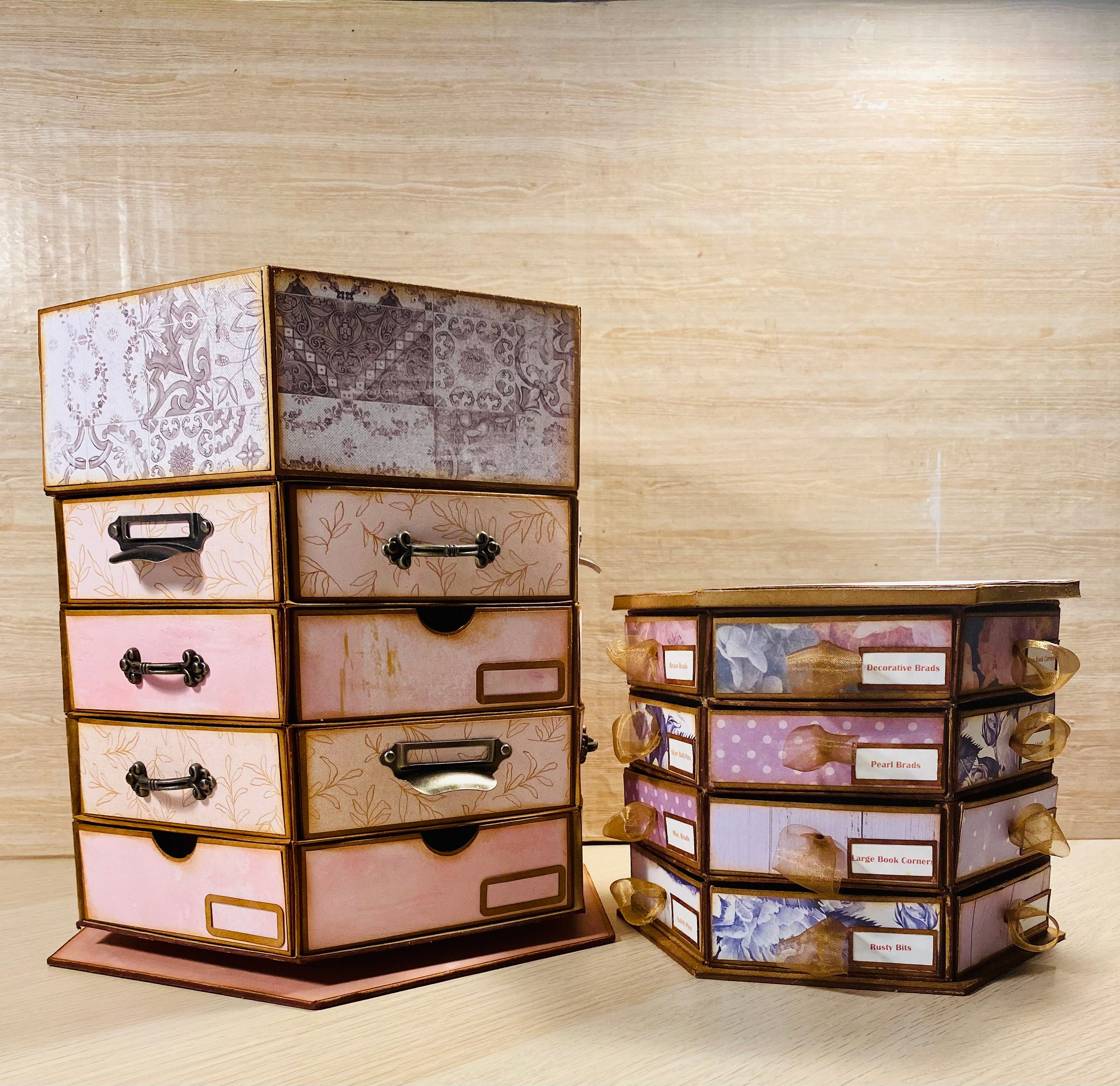 SVG Hexagonal Drawers Cut Files for Electronic Cutting - Etsy