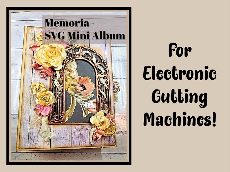 Memoria Mini Album Versatile SVG Cutting Files for Creating - Etsy