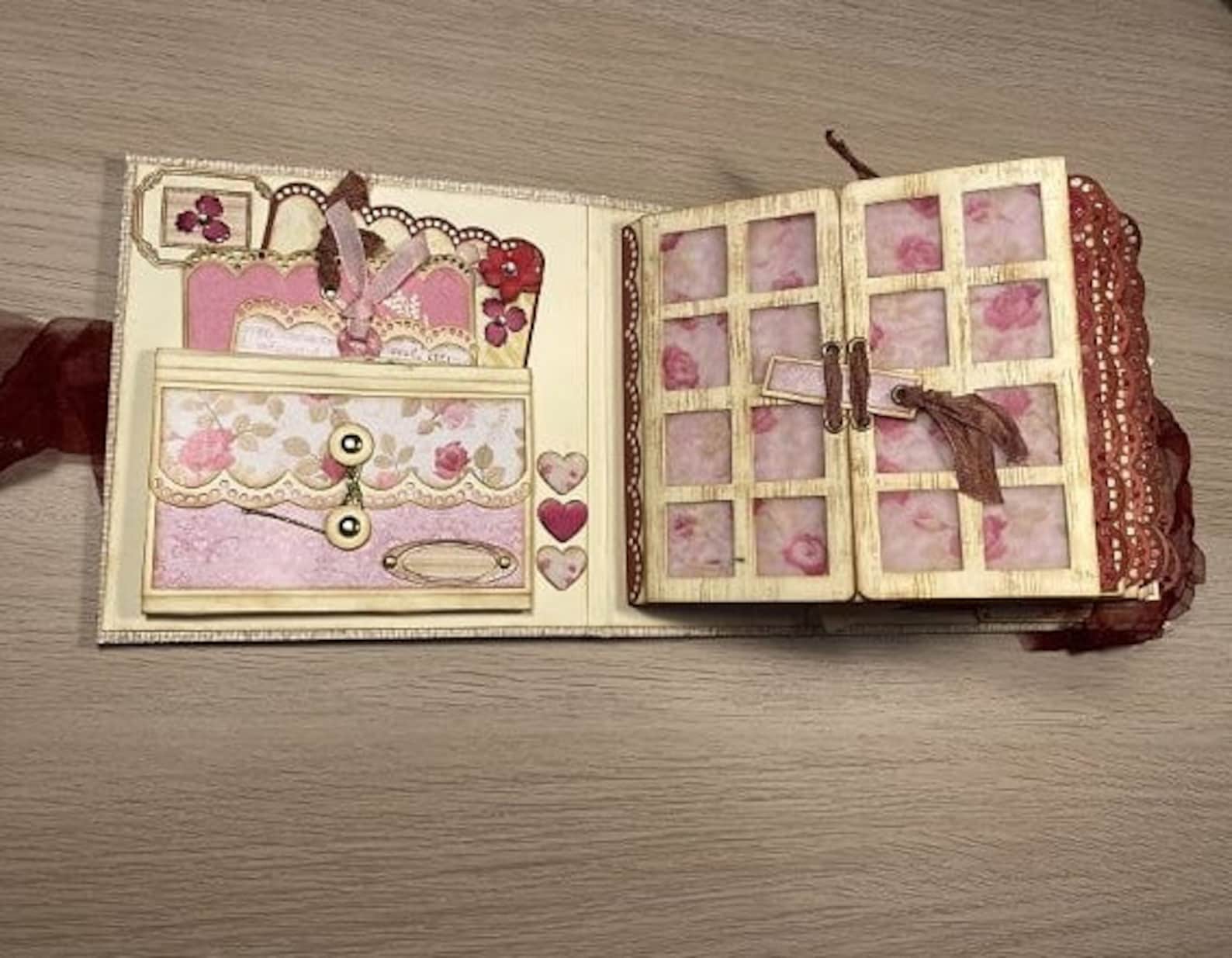 Broderie SVG Mini Album Versatile Cutting Files for Creating - Etsy